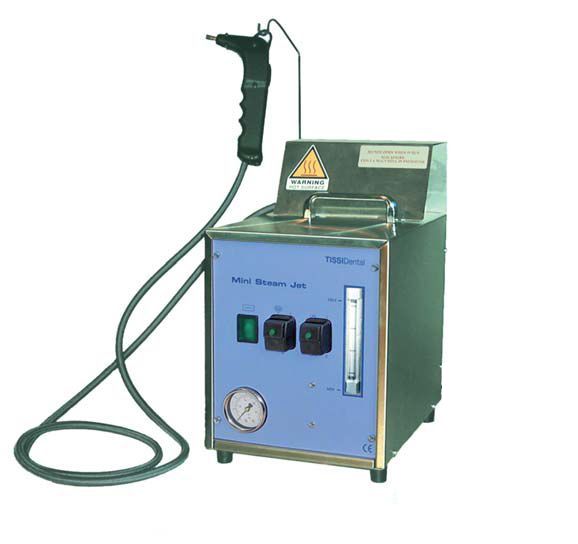 10104006 Mini Steam Jet 4 bar Inox with Gun Switch – TISSIDental
